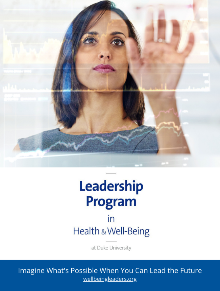 Leadership Program in Health & Well-Being at Duke | Integrative ...